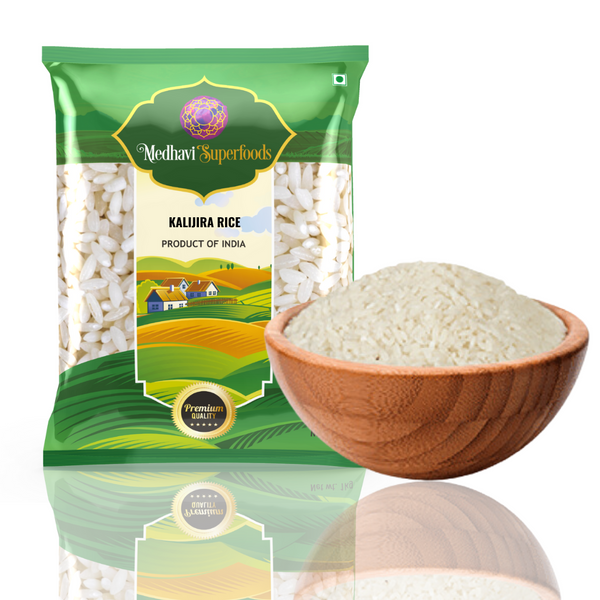 Buy Premium Kalijira Rice Online | Organic & Non-GMO – Medhavi SuperFoods