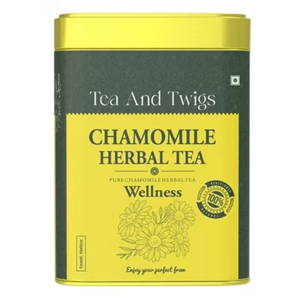 Chamomile Herbal Tea - 15 Tea Bags – Medhavi SuperFoods